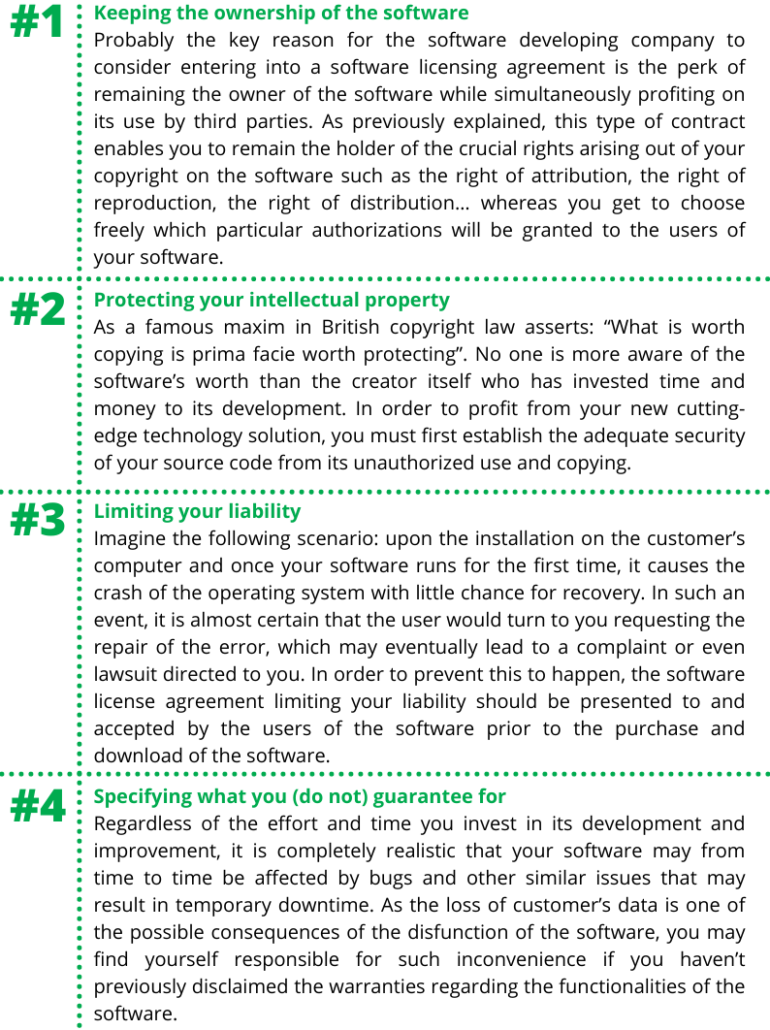 Software License Agreement: Key Step Towards The Protection Of Your IP